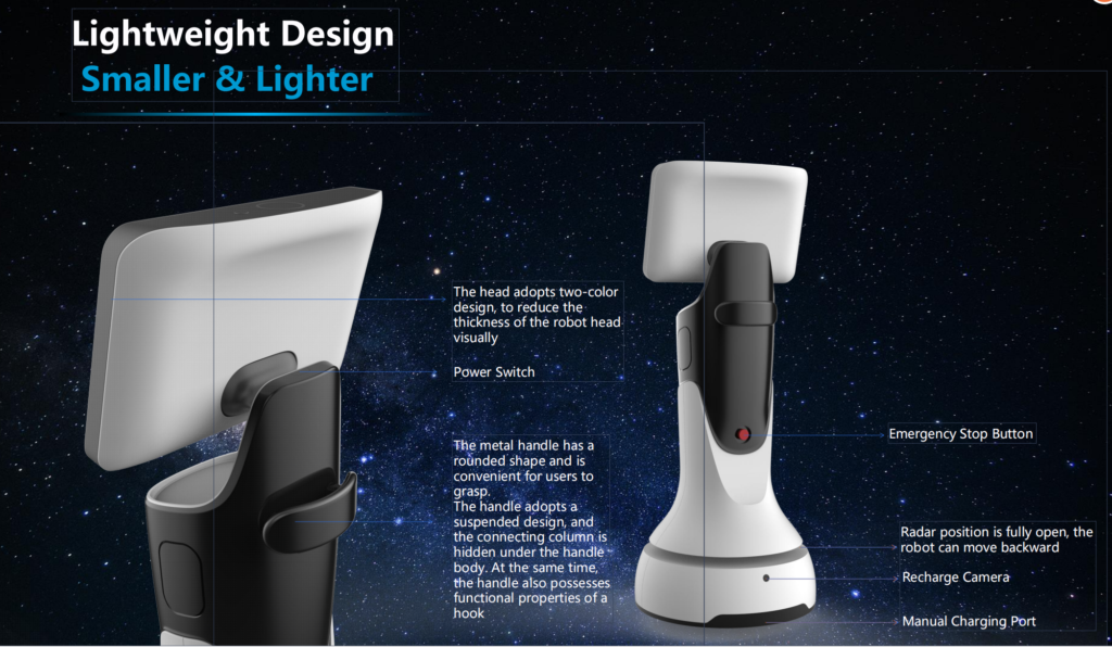 AI受付・案内サービスロボット RakuRobot-MINI - RobotBank